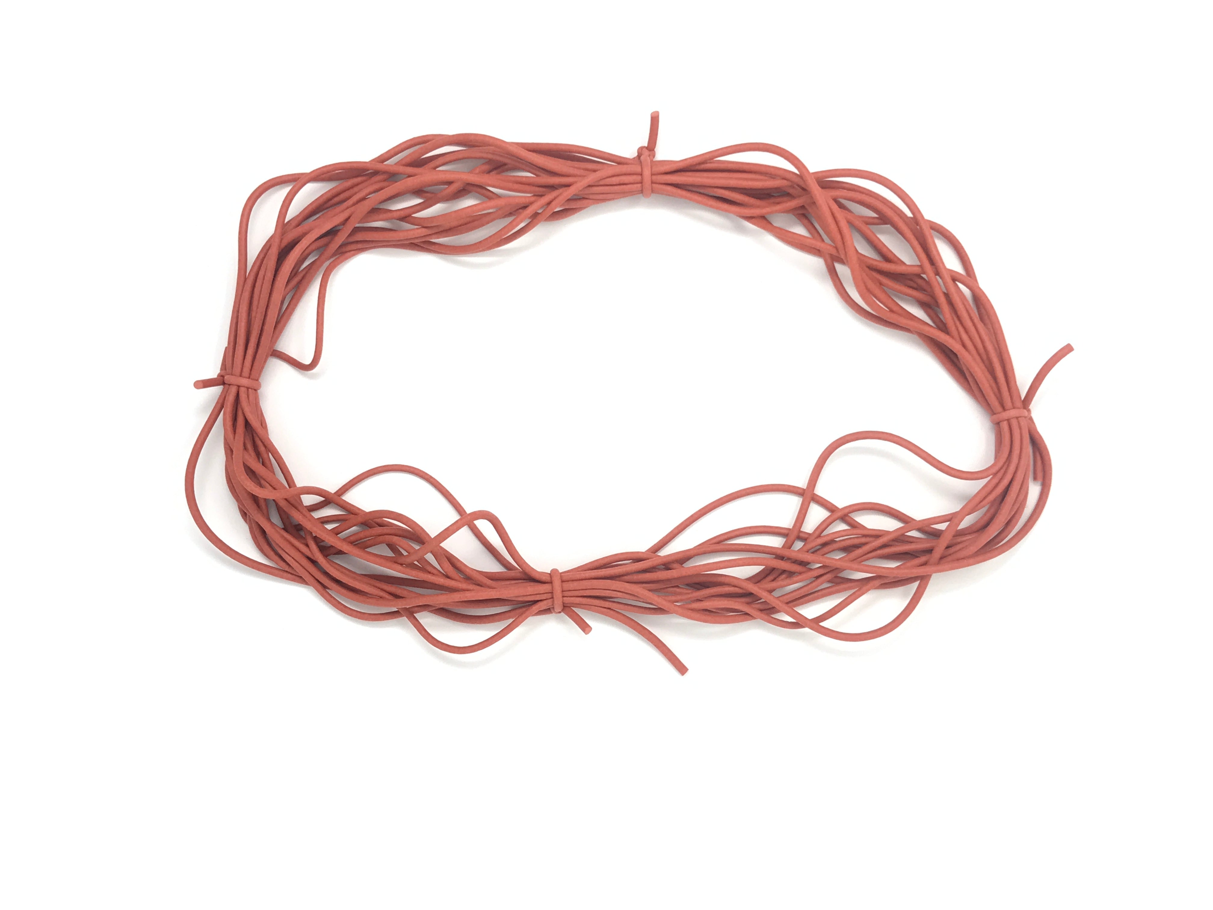 1/8" Diameter Stock Closed Cell Sponge Silicone Round Cord 100 Feet ...